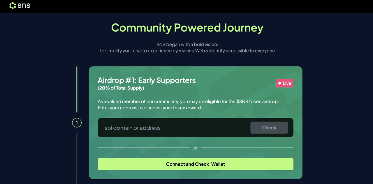 Was ist der Solana Name Service ($SNS)? Ein vollständiger Leitfaden zum $SNS Airdrop und zur Tokenom